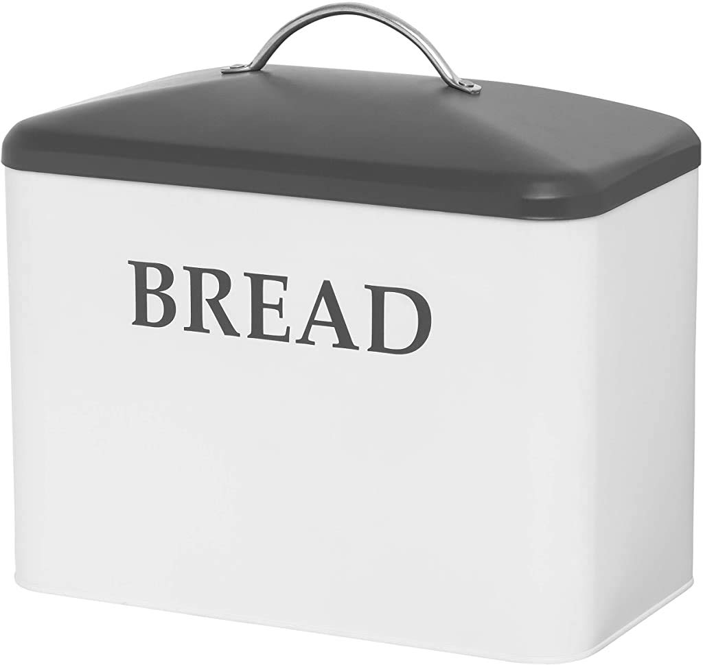 Extra Large Bread Box Bread Boxes For Kitchen Counter Holds ...