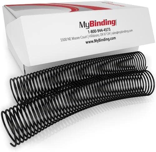 Amazon.com : MyBinding 4 to 1 Pitch Spiral Binding Coil - 390 Sheets ...