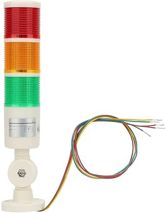 LED Signage Tower Light, Column Security Tower Light with Rotating Base ...