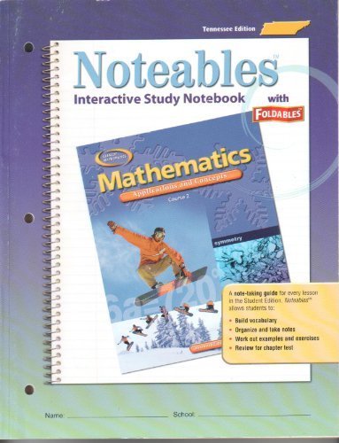 Tennessee Student Edition Noteables Interactive Study Notebook With Foldables (Glencoe ...