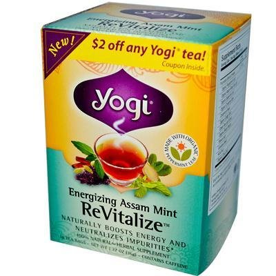 Amazon.com : YOGI TEA,OG3,REFRSH MINT,REVIT, 16 BAG : Grocery Tea ...