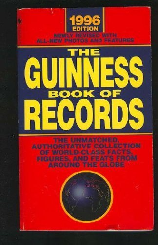 Guinness Book 1996: McWhirter, Norris: 9780553542271: Amazon.com: Books