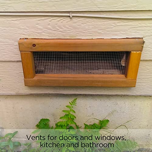 Greoer 4 Pieces Wire Mesh, Stainless Steel Mesh 20 Mesh, Air Brick ...