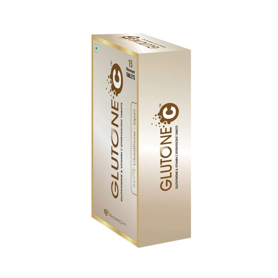 Buy Glutone C–Glutathione & Vitamin C Effervescent Tablets| Made with ...