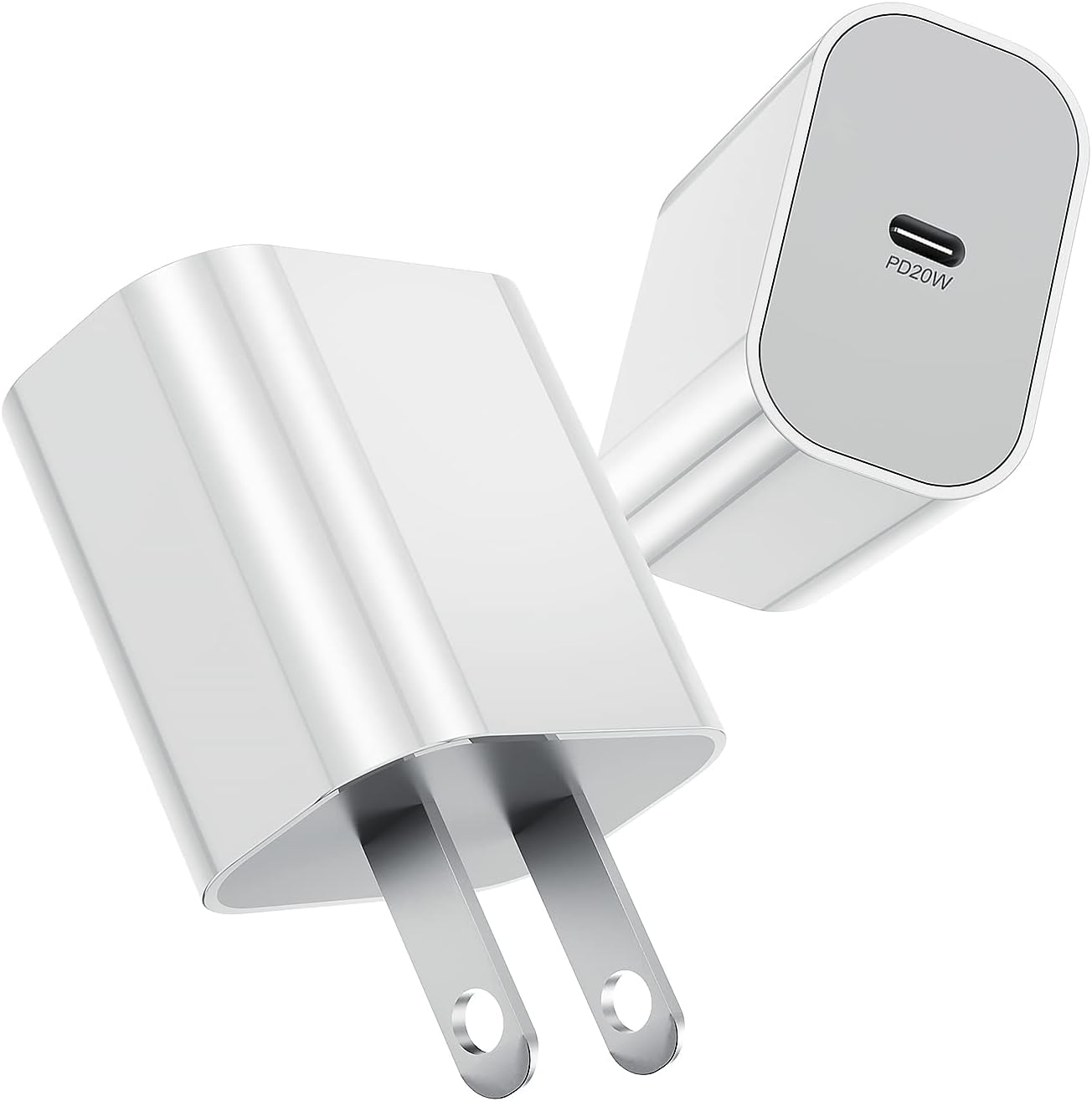 Amazon.com: iPhone Fast Charger Block, [Apple MFi Certified] 20W USB C ...