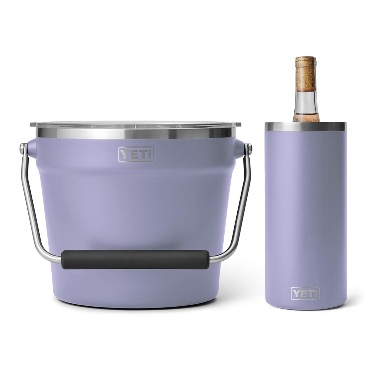 Amazon.com: YETI Cosmic Lilac Rambler Beverage Set, (1) Wine Chiller ...