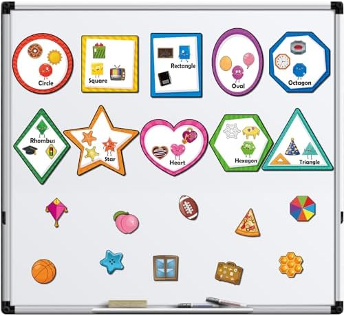 Amazon.com: 10 Packs Shape & Color Recognition Magnetic Sorting Set for ...