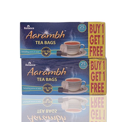 Reliance Aarambh Tea Bags - 25 Bags Pack : Amazon.in: Grocery & Gourmet ...