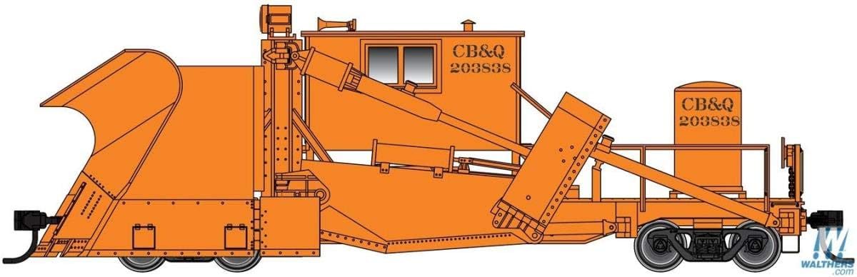 Amazon.com: Walthers Proto HO Scale Jordan Spreader Chicago Burlington ...