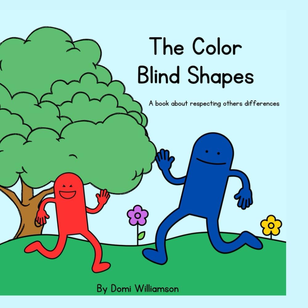 The Color Blind Shapes: A book about respecting others differences ...