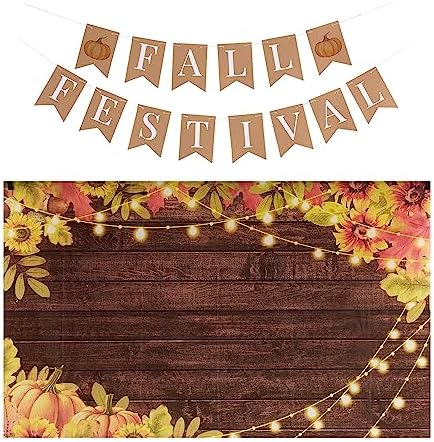 Amazon.com: Funnytree Fall Festival Decor Props Kit - a 5.9 x 3.6 FT ...
