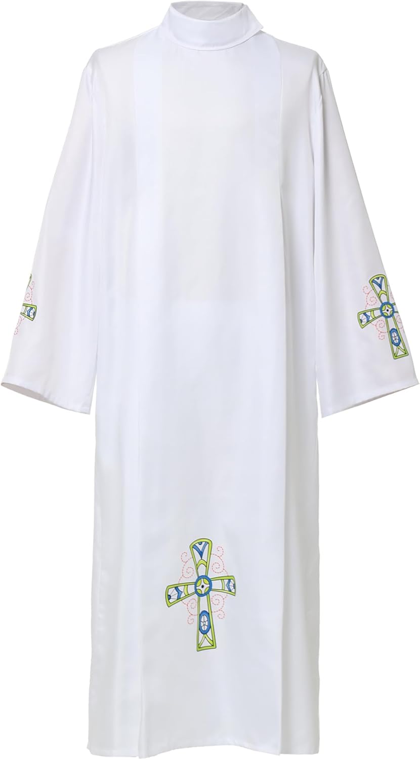 BLESSUME Unisex Clergy Alb Vestments Robe for Church Nepal | Ubuy