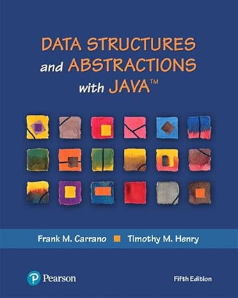 Data Structures and Abstractions with Java (What's New in Computer ...