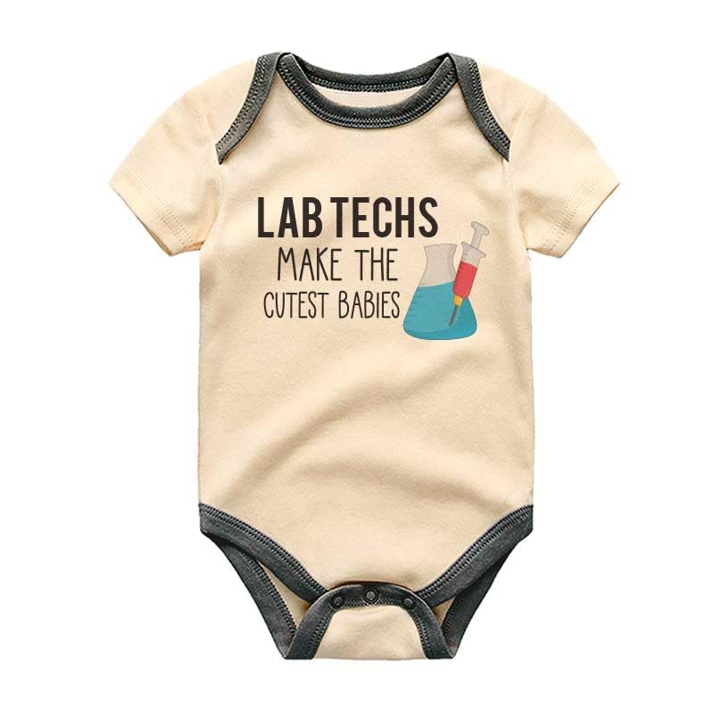 Amazon.com: Laboratory Baby boy girl Bodysuit Medical Technologist ...