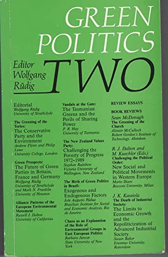 Buy Green Politics: No. 2 Book Online at Low Prices in India | Green ...