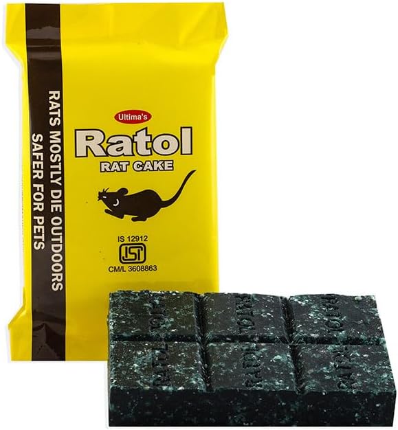Ratol Rat Cake, 25g (25g x 30 Pcs) : Amazon.in: Garden & Outdoors