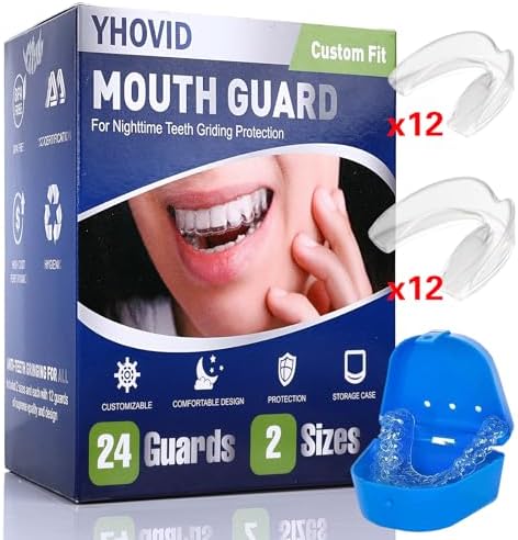 Amazon.com: 4 Pack Kids Mouth Guard for Grinding Teeth, Night sleep ...