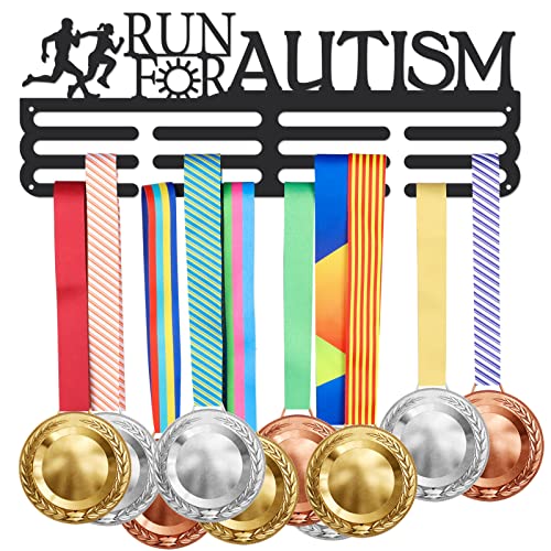 SUPERDANT Running Medal Hanger Run for Autism Medal Holder with 12 ...