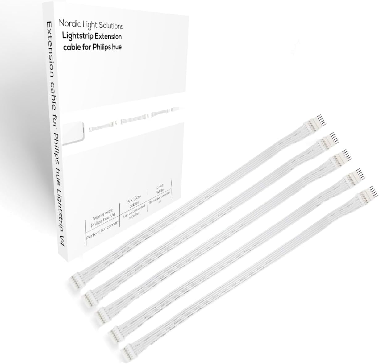 Amazon.com: Light Solutions Extension Cable Compatible with Philips Hue ...