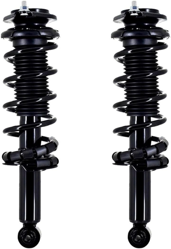 Amazon.com: AUTO DN 2pcs Rear Complete Struts Assembly with Coil Spring ...