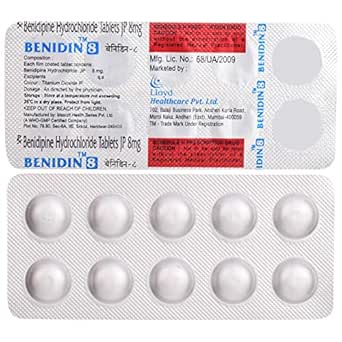 Benidin 8 - Strip of 10 Tablets : Amazon.in: Health & Personal Care