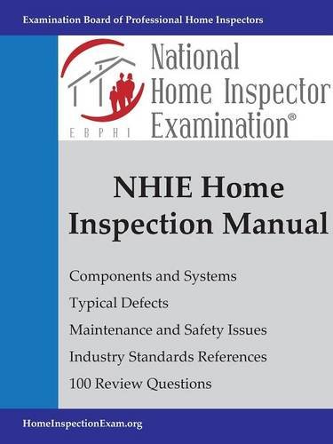 Nhie Home Inspection Manual: Barker, Bruce: 9780996451802: Amazon.com ...