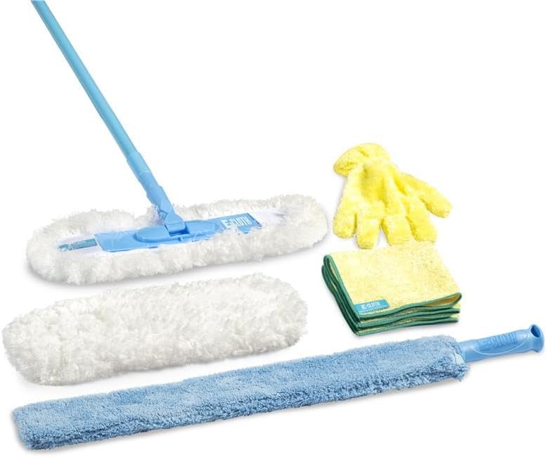Amazon.com: E-Cloth Duster & Cleaning Bundle - Microfiber Cloth Set ...