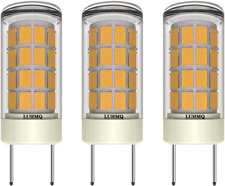 LUHMQ G8 LED Bulbs 3-Pack G8 GY8.6 Bi-pin Base JCD Xenon G8 Bulbs for ...