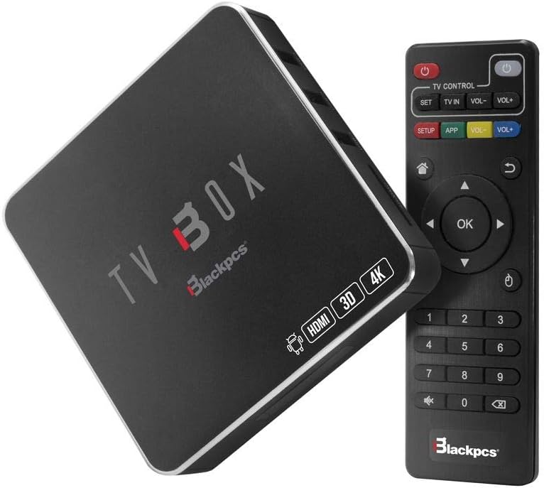 Tvbox Blackpcs Smart TV 4k Negro 1gb Ram + 8gb ROM : Amazon.com.mx ...