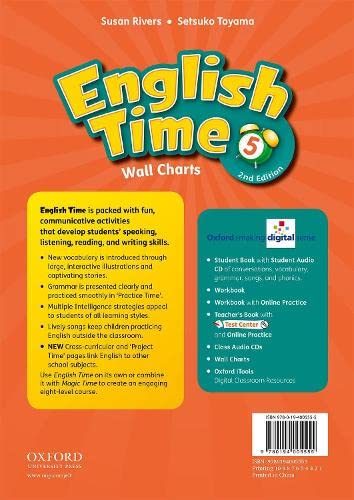 English Time: 5: Wall Chart : Buy Online at Best Price in KSA - Souq is ...