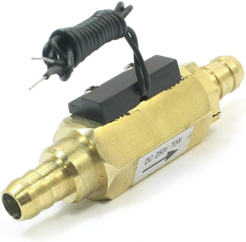 Amazon.com : Sensors DC250V 70W 0.5A 7mm Inner Dia Outlet Inlet Water ...