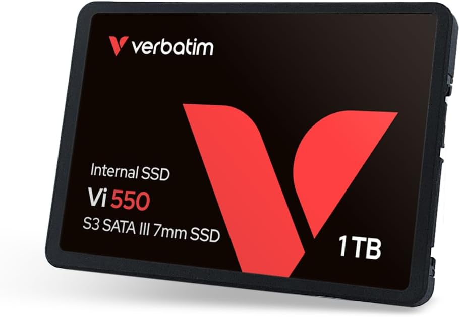 Amazon.com: Verbatim 2TB Vi550 2.5" Internal Solid State Drive SSD SATA ...