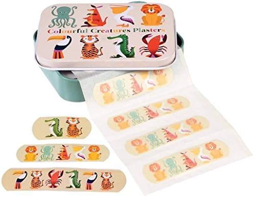 Kinder-Pflaster in Dose, Design Auswahl Colourful Creatures : Amazon.de ...