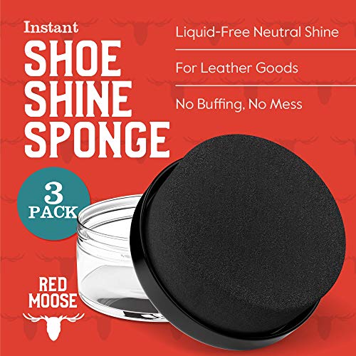 Snapklik.com : Instant Shoe Shine Sponge - 3pk Shoe Shine Sponges For ...