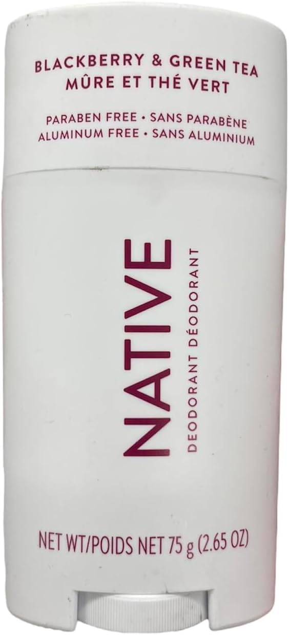 Native Deodorant Paraben Free Aluminum Free Blackberry & Green Tea 75g ...