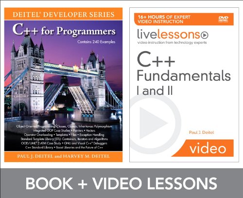 C++ Fundamentals I and II LiveLesson Bundle (Livelessons) : Deitel, Paul J.: Amazon.in: Books