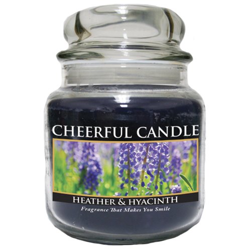 Buy A Cheerful Giver Heather Hyacinth Jar Candle, 24-Ounce Online at ...
