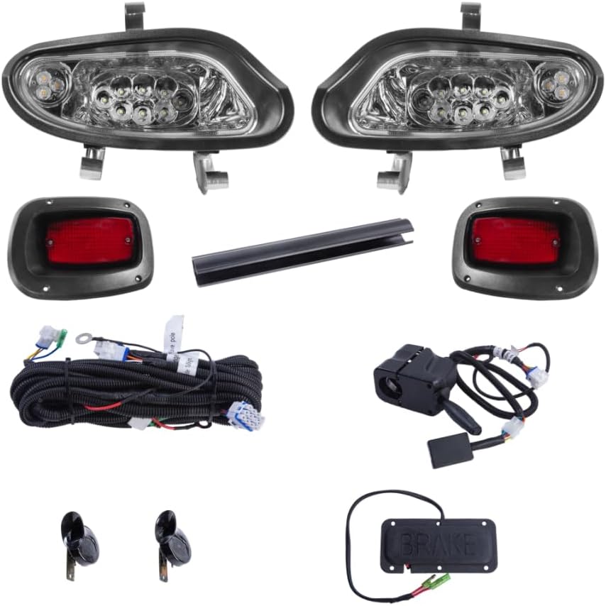 Amazon.com: VPAHub EZGO TXT FREEDOM 2014+ LED Street Legal Light Kit ...