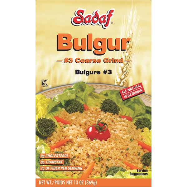 Amazon.com : Sadaf Bulgur #3 Course - Course Bulgur Wheat for Cooking ...