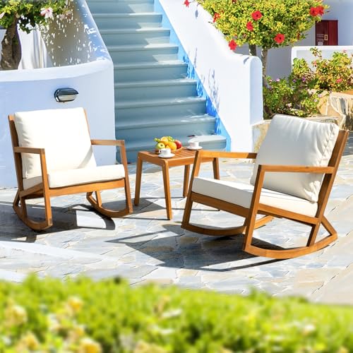 Best Wood Patio Rocking Chairs for Ultimate Outdoor Relaxation ...