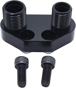 Amazon.com: 1 Set SHLPDFM Aluminum Alloy Black AC Compressor Adapter ...