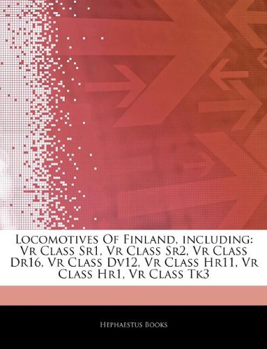 Amazon | Articles on Locomotives of Finland, Including: VR Class Sr1 ...