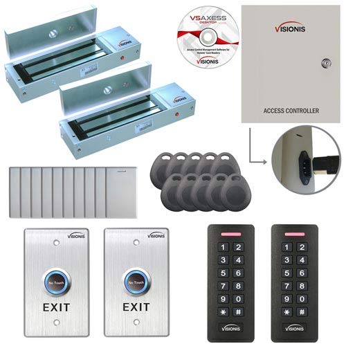 Buy Visionis FPC-7280 Two Door Access Control for Outswing Door 1200lbs ...