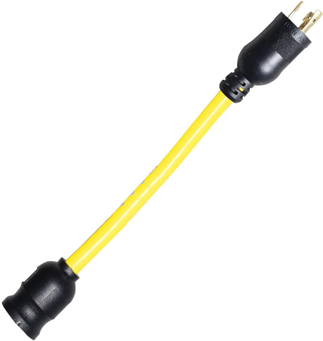 20 AMP Twist and Lock Plug Combination Adapter | Converts 20A Plug to ...