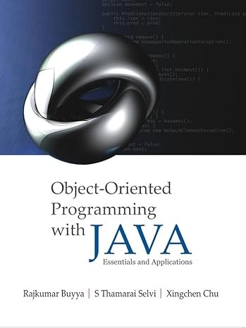 Buy OBJECT ORIENTED PROGRAMMING WITH JAVA Book Online at Low Prices in India | OBJECT ORIENTED ...