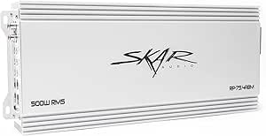 Skar Audio RP-75.4ABM 500 Watt Full-Range Class A/B 4-Channel Marine ...