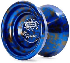 Amazon.com: YoYoFactory SuperNova Yo-Yo - Blue Orange Acid : Toys & Games