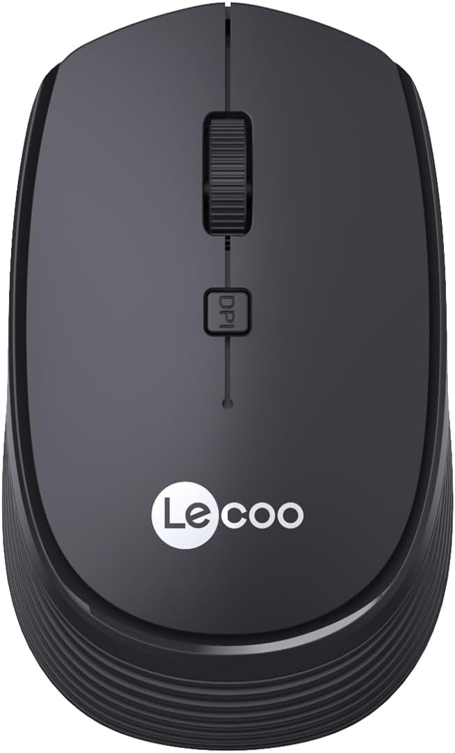 Lecoo WS202 1600 DPI 4 Tuşlu Kablosuz Mouse Siyah : Amazon.com.tr ...