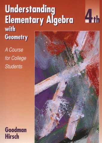Understanding Elementary Algebra with Geometry: A Course for College ...