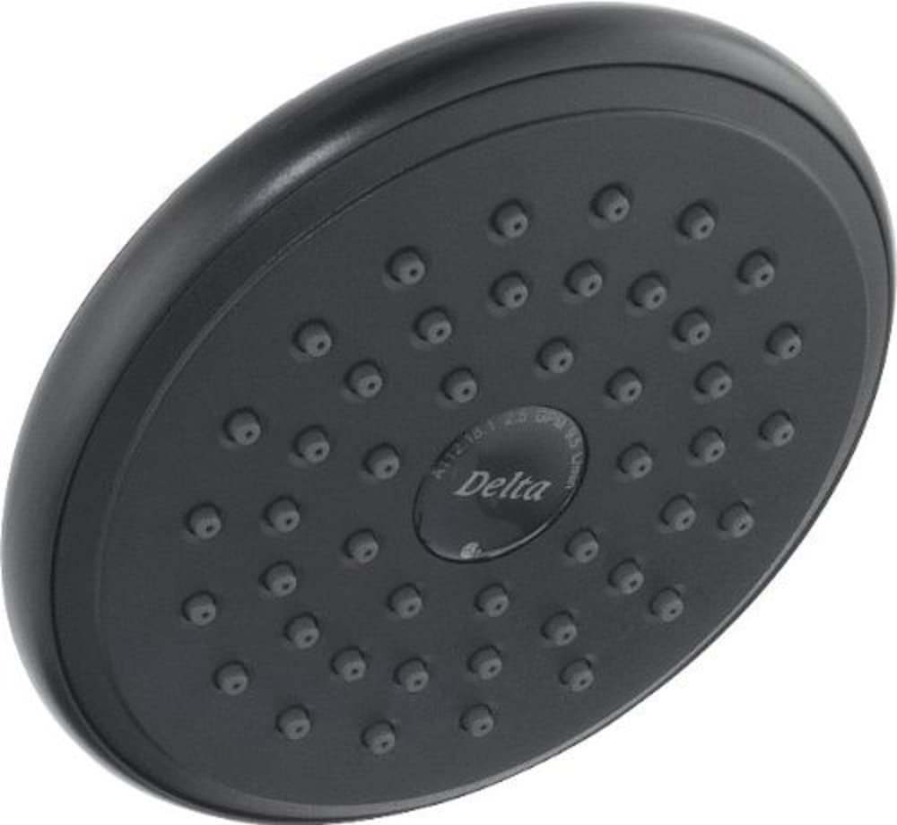 Delta Faucet Single-Spray Touch-Clean Shower Head, Venetian Bronze ...